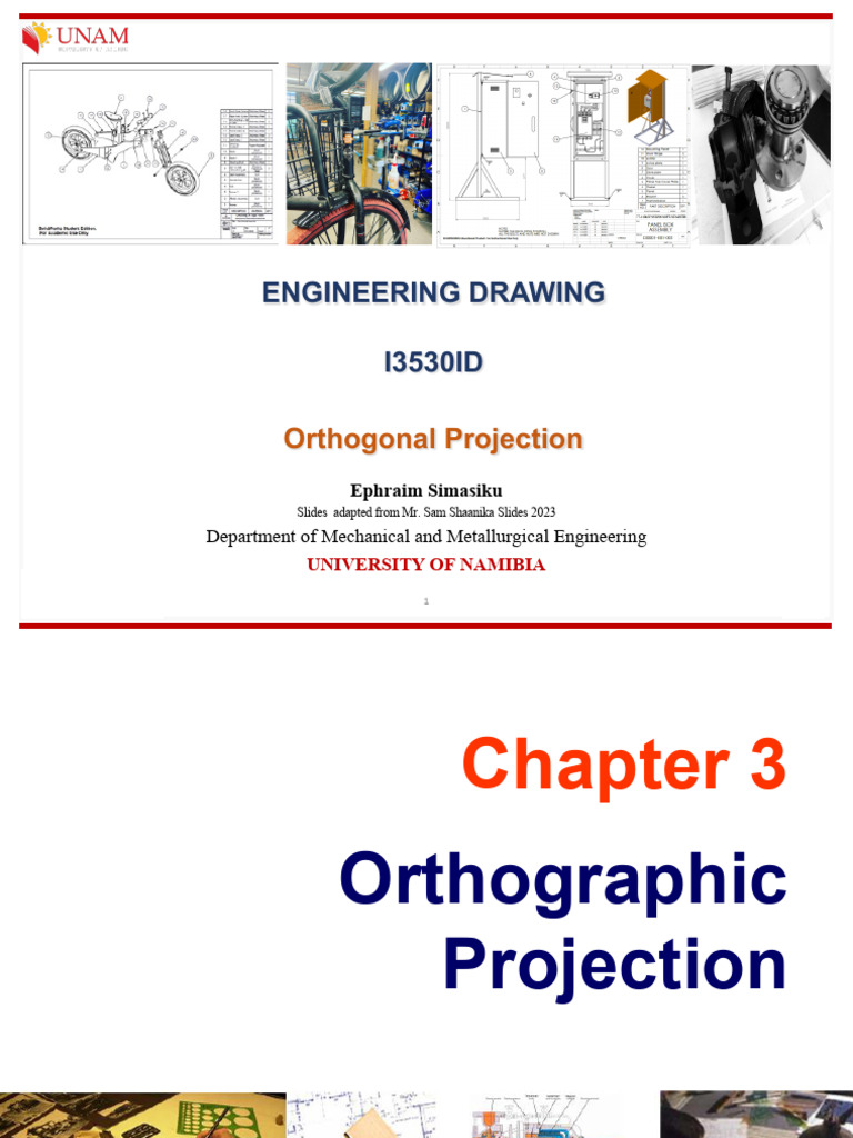 Chapter 03 Orthographic Projection | PDF | Mathematical Concepts | Classical Geometry