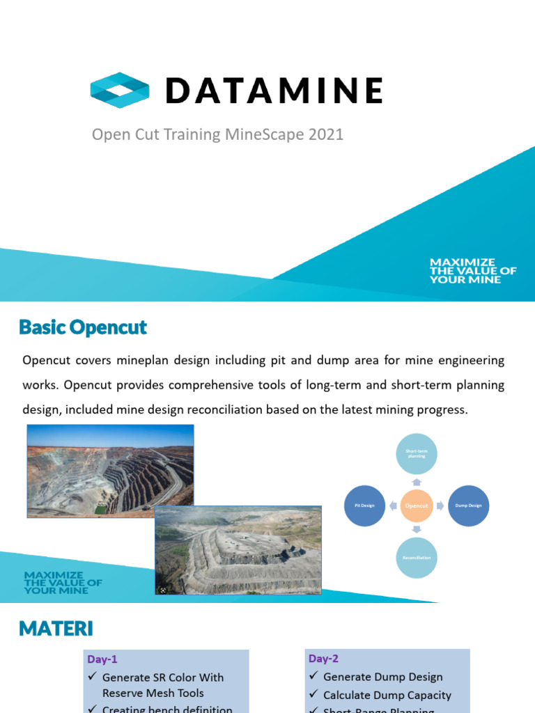 MineScape Opencut Basic | PDF | Coal Mining | Polygon