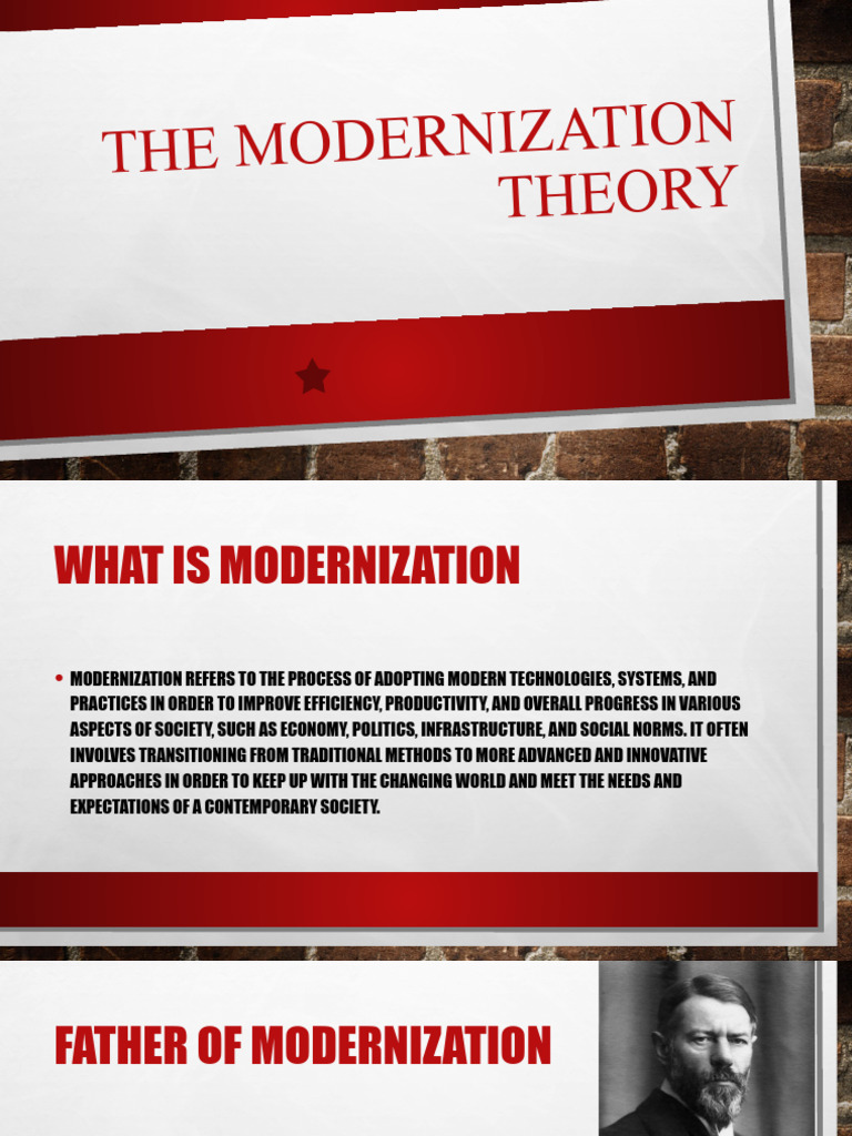 Modernization Theory | PDF | Modernization Theory | Society