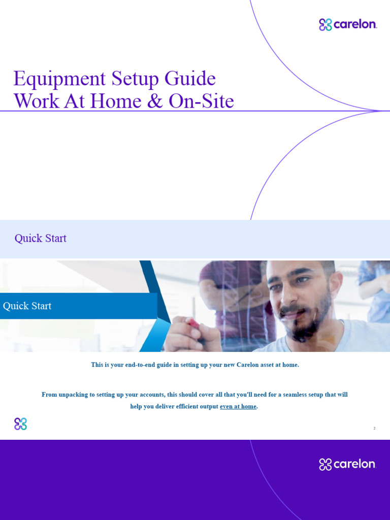 Basic Setup For Onsite and WFH - New Hire Guide | PDF | Computing ...