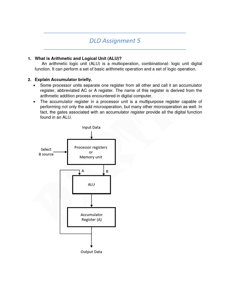 DLD Assignment | PDF | Computer Science | Arithmetic DLD Assignment | PDF | Computer Science | Arithmetic