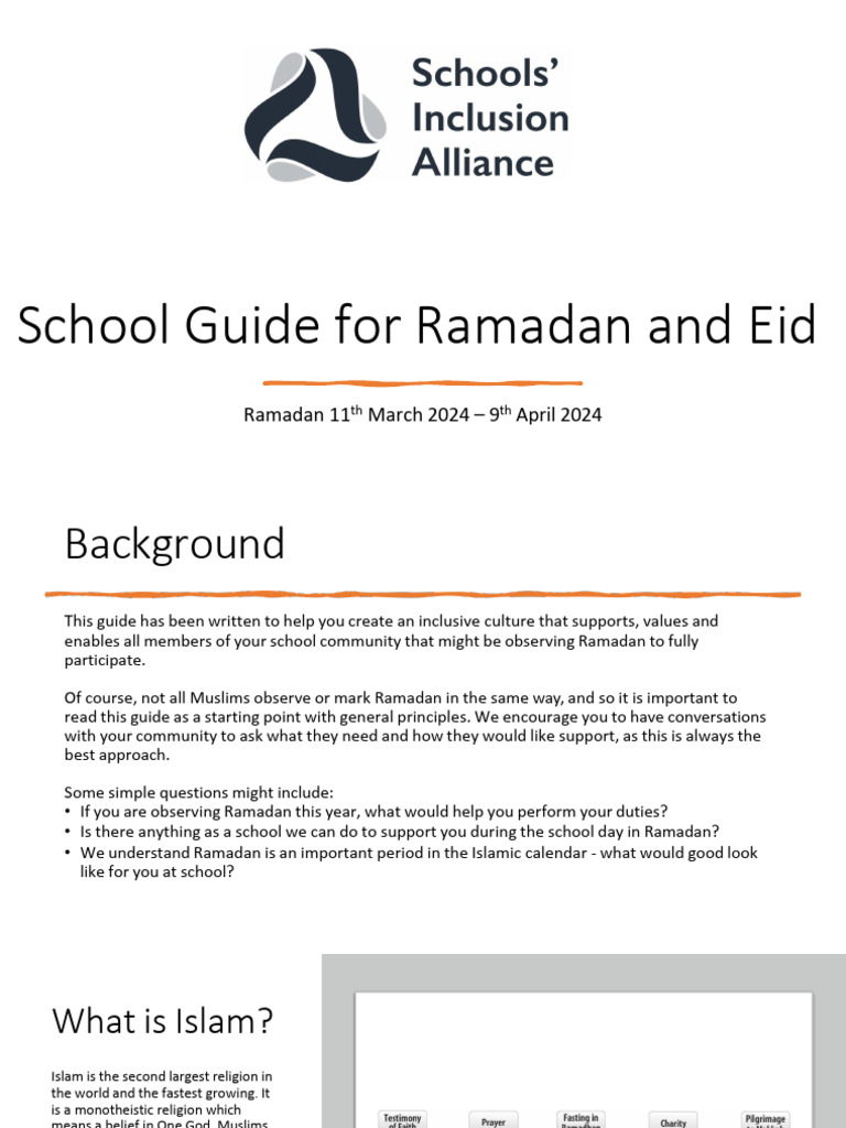 SIA RAMADAN Guide 2024 | PDF | Ramadan | Prophets And Messengers In Islam