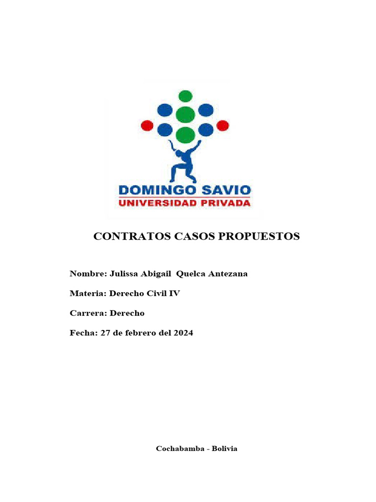 Contrato de Préstamo Scarlet de Dinero Con Garantía-1 | PDF | Crédito ...