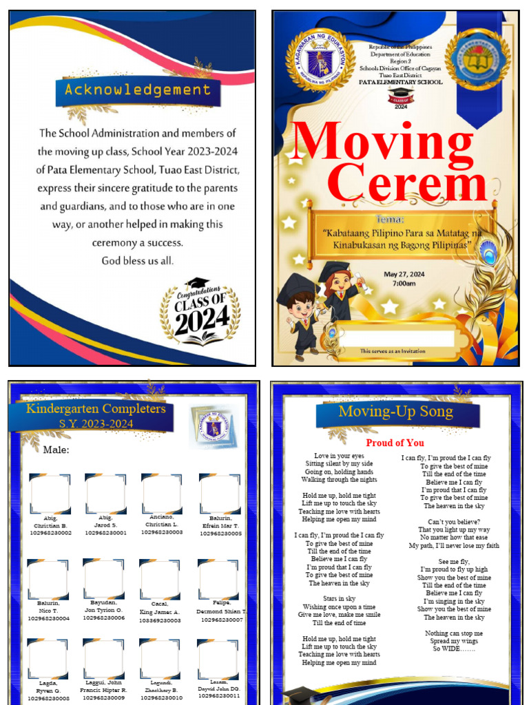 Moving Up Invitation 2024 | PDF