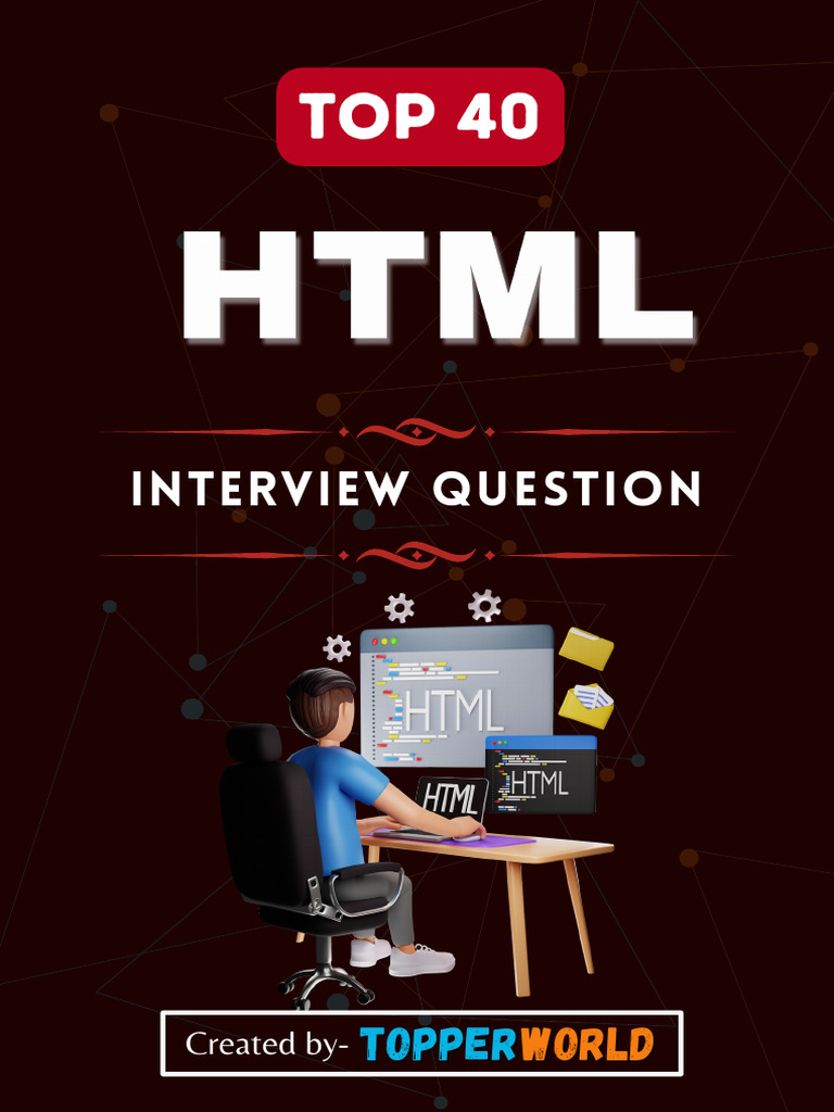 HTML Interview Questions and Answers ? | PDF | Html Element | Html