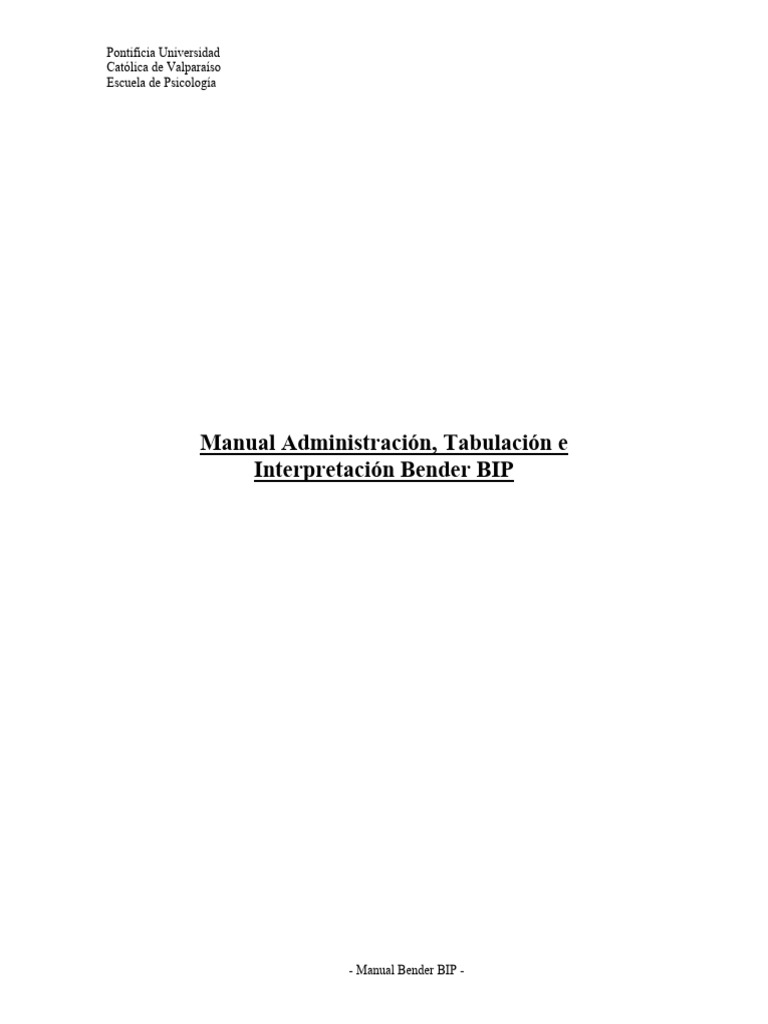 Manual Bender Bip | PDF | Computers