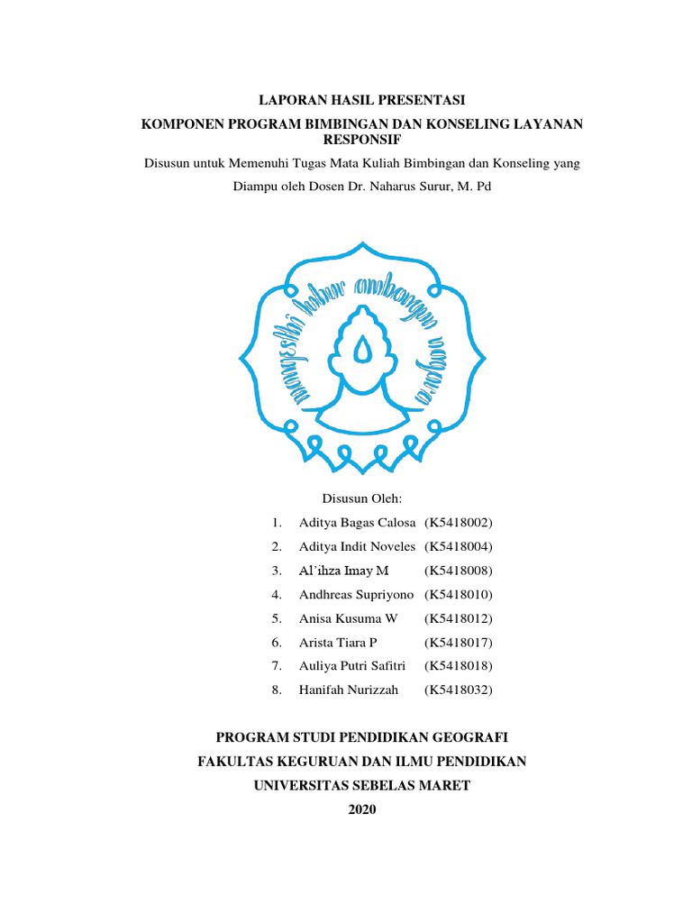 Laporan Presentasi Layanan Responsif BK | PDF