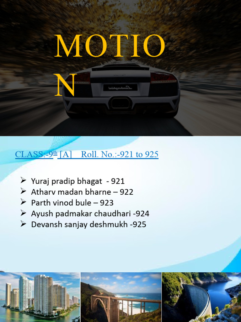 Motion | PDF | Rotation | Classical Mechanics