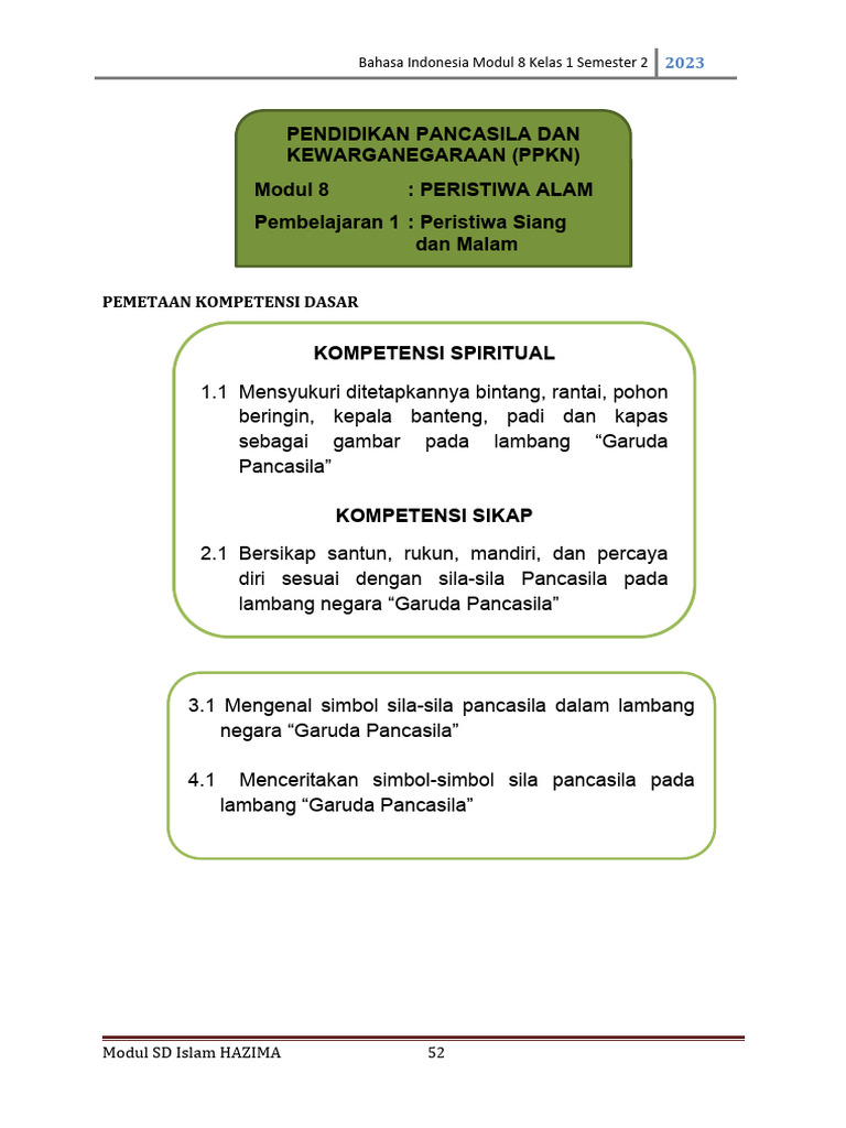 Modul 8 PPKN | PDF