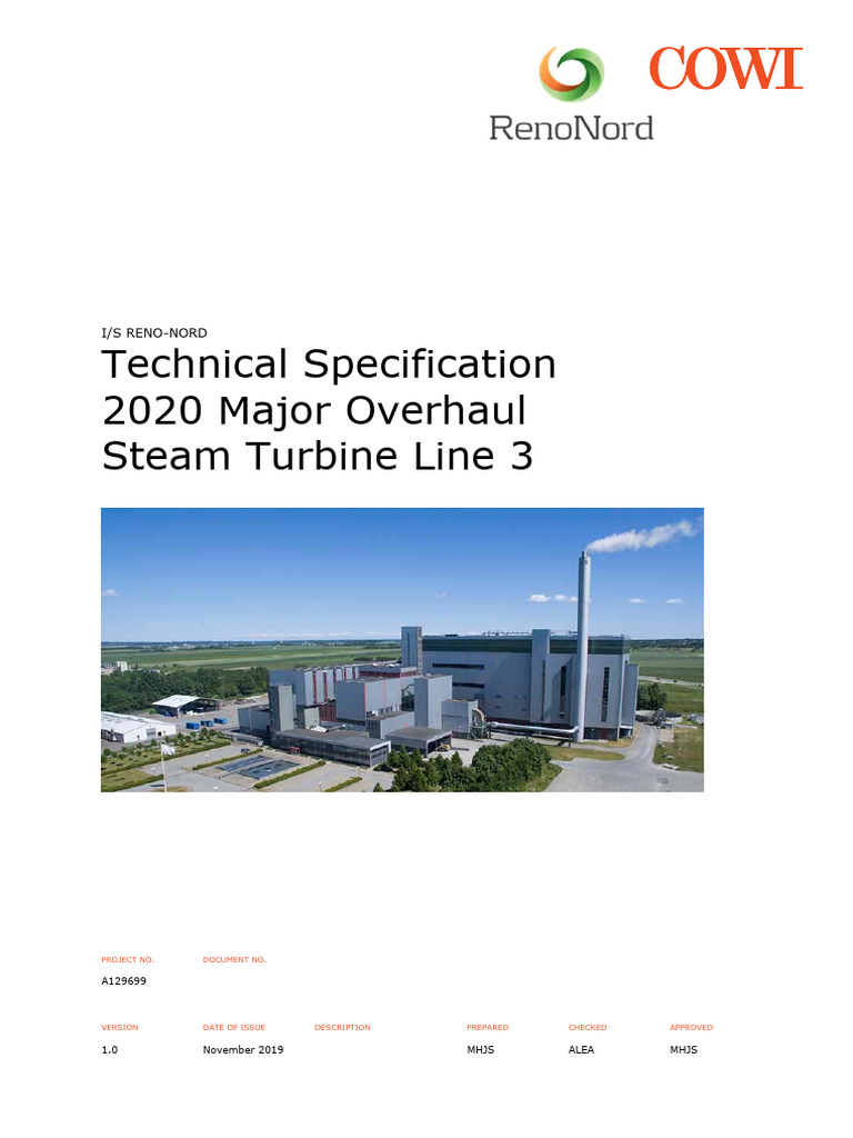 2020 Major Overhaul of Steam Turbine | PDF | Turbine | Valve
