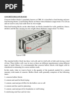 Standard CHB Sizes Are From Thicknesses of 100mm (4"), 150mm (6") and ...