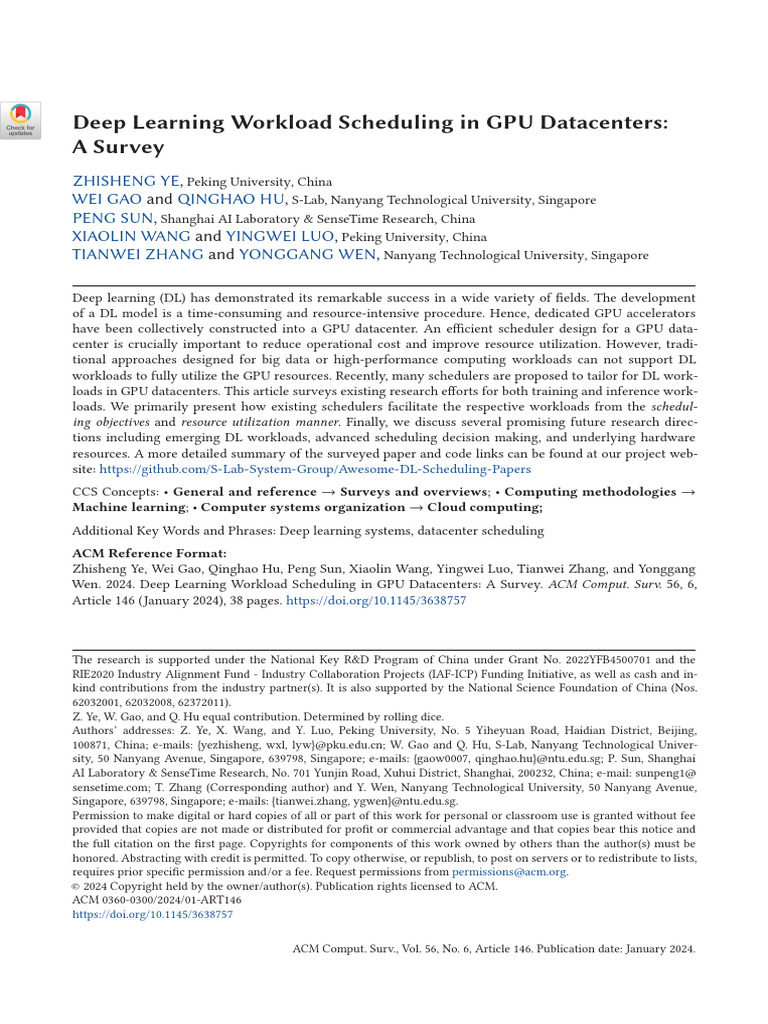 gpu schedulers | PDF | Graphics Processing Unit | Scheduling (Computing)