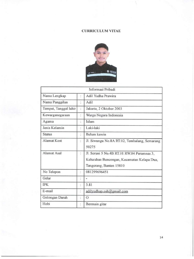 CV Adil | PDF