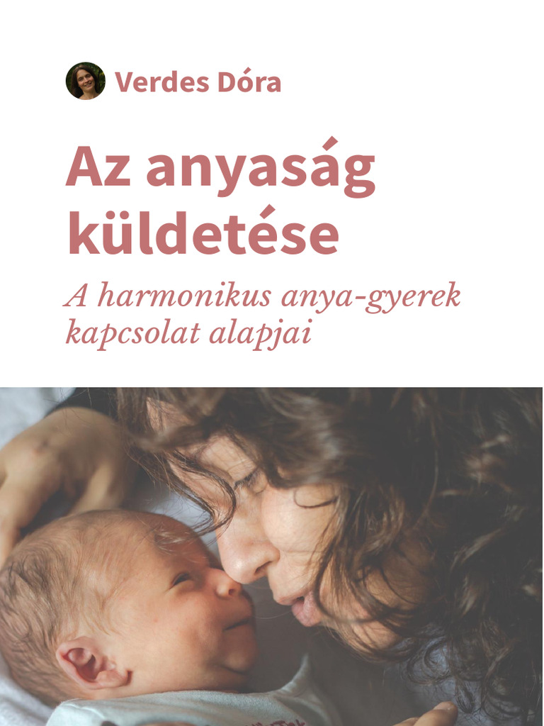 Anya Gyerek Kapcsolat Konyv | PDF