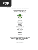 Eksperimen: Kuasi | PDF