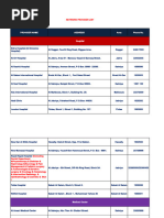 Al Rajhi Takaful Insurance Hospital List in Riyadh | PDF | Business