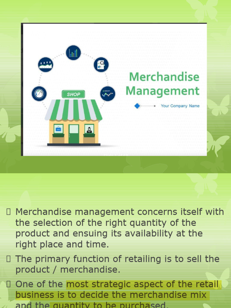 Retail Merchandising | Download Free PDF | Retail | Merchandising
