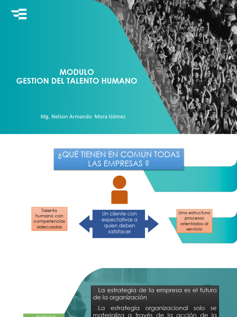 Generalidades Gestión Talento Humano | PDF | Gestión del talento | Reclutamiento