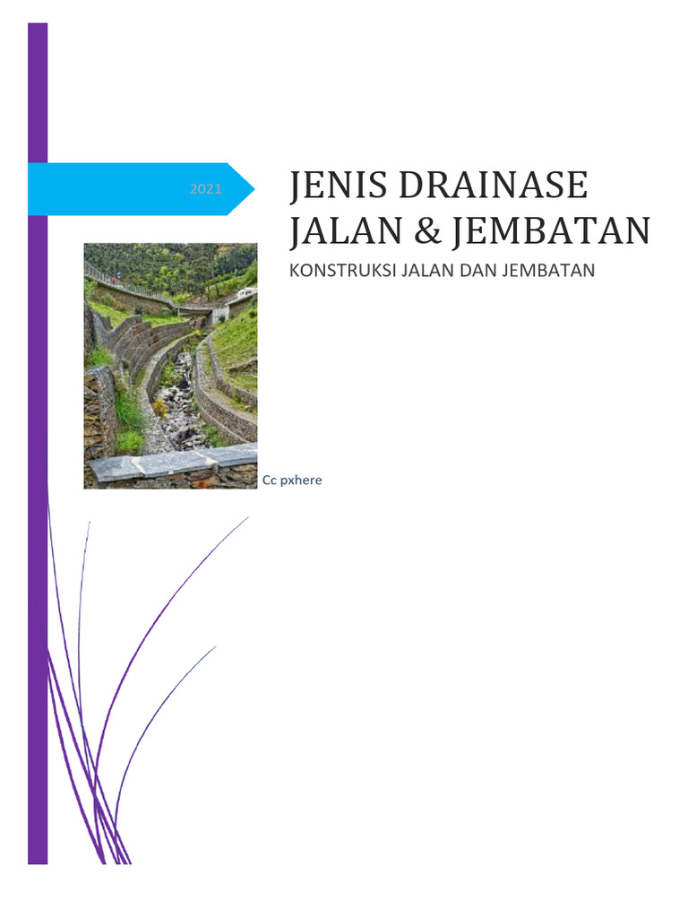 Jenis Drainase Jalan dan Jembatan | PDF