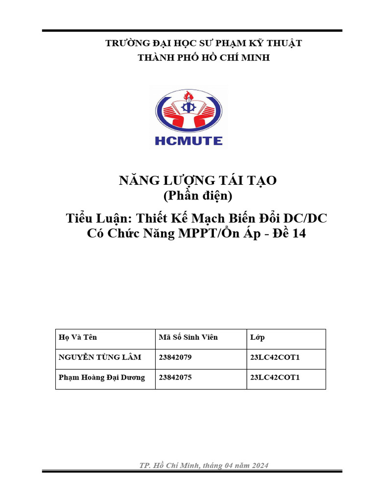 Tiểu luận NLTT | PDF