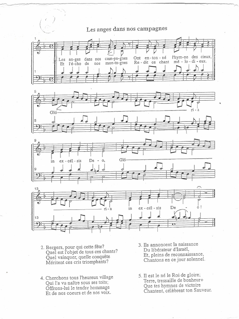 Les Anges Dans Nos Campagnes | PDF
