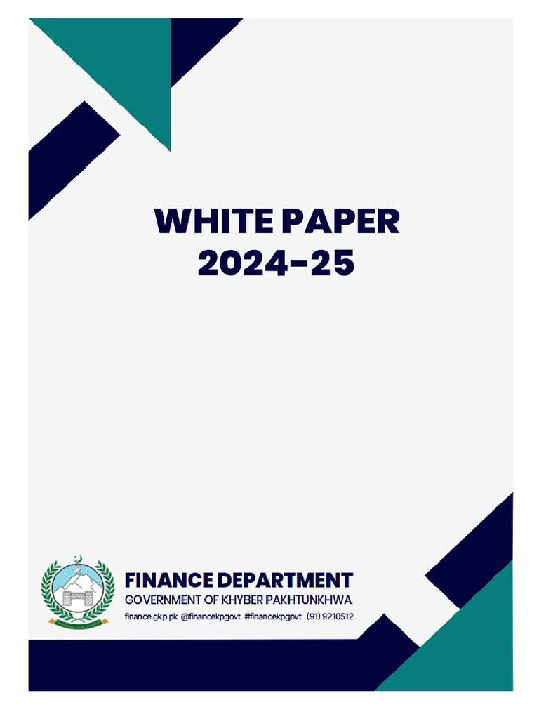 1716532503-White Paper 2024-25 | PDF | Government Budget Balance ...