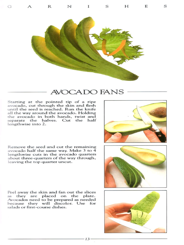 Garnish Avocado | PDF