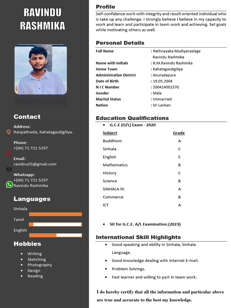 Ravindu Rashmika | PDF | Learning | Cognition