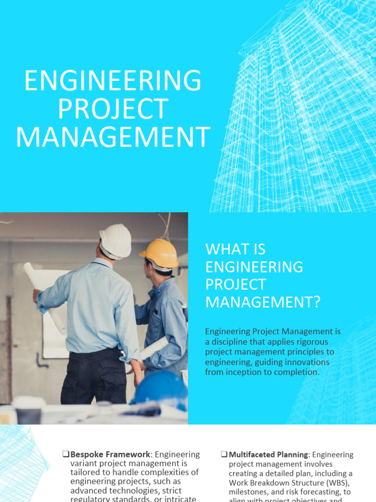 Engineering Project Management Essentials | PDF | Project Management | Scrum (Software Development)