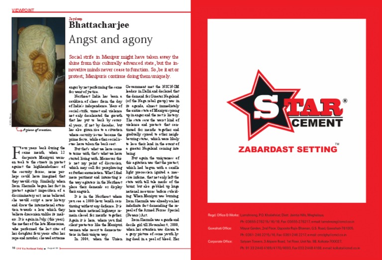 Angst and Agony: Bhattacharjee | PDF | Social Conflict | Political Events