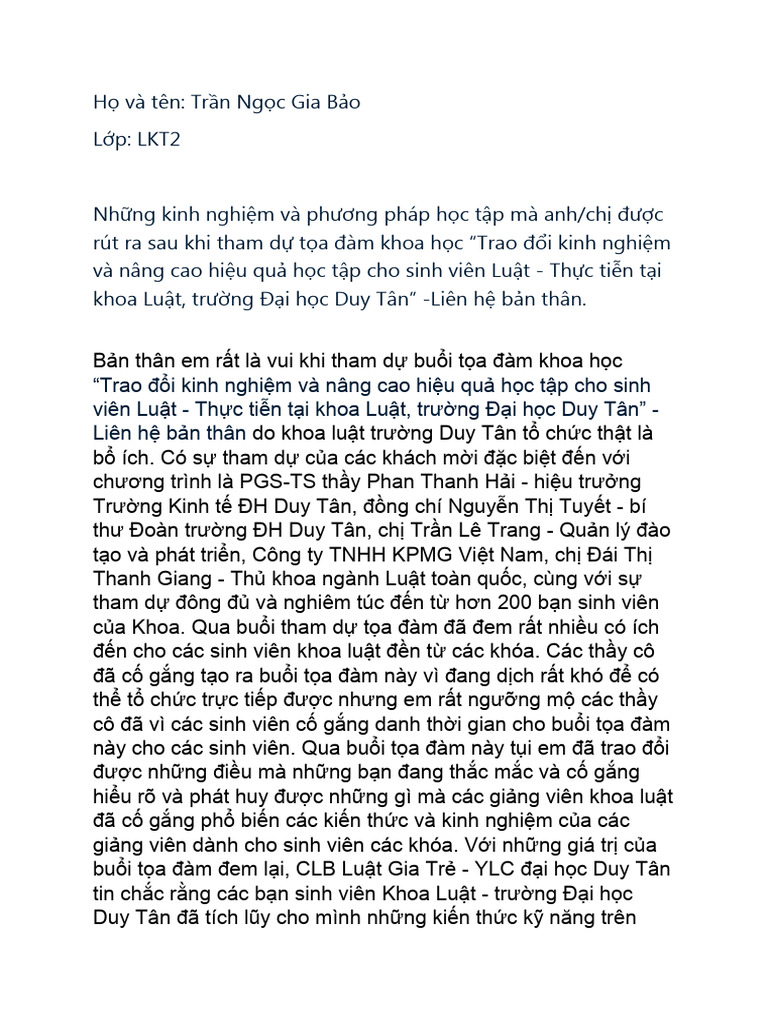 Bu I Thu Ho CH | PDF