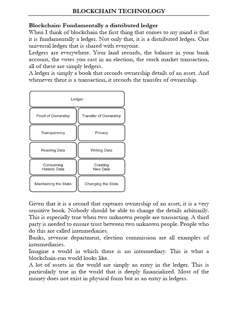 BLOCKCHAIN_TECHNOLOGY | PDF | Cryptography | Applications Of Cryptography
