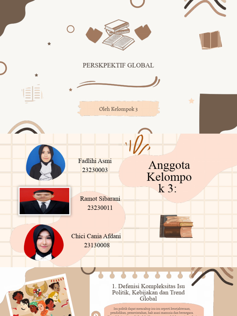 KLP 3 Perspektif Global | PDF | Ilmu Sosial
