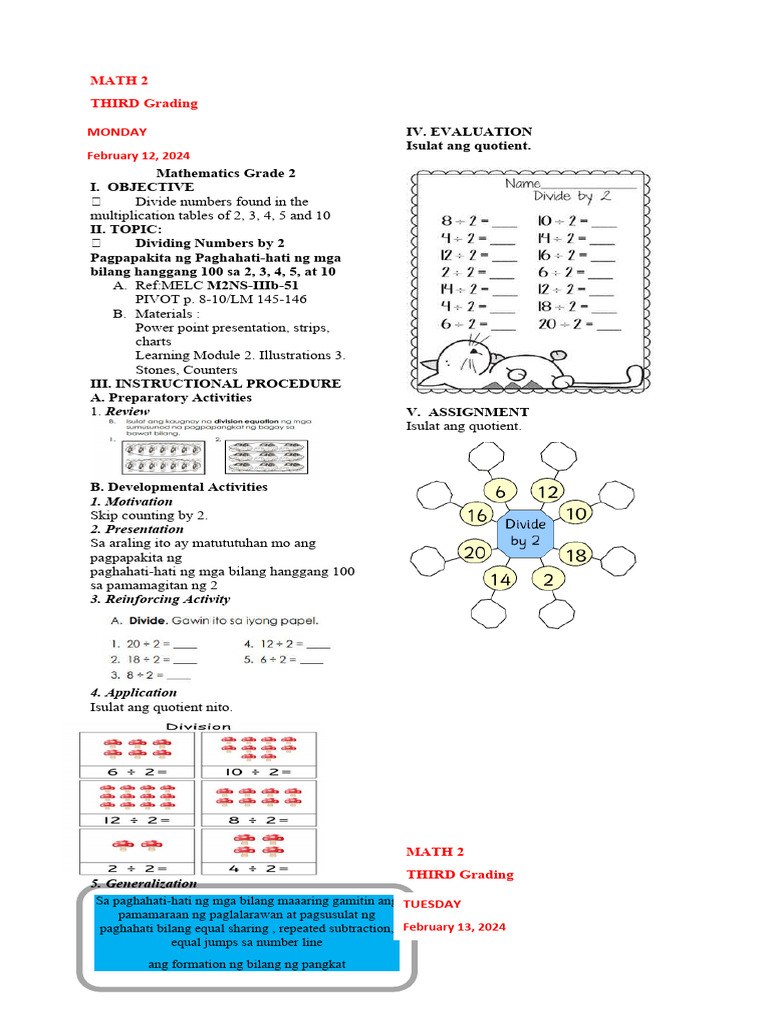 Math DLP Week 2 Q3 2 | PDF