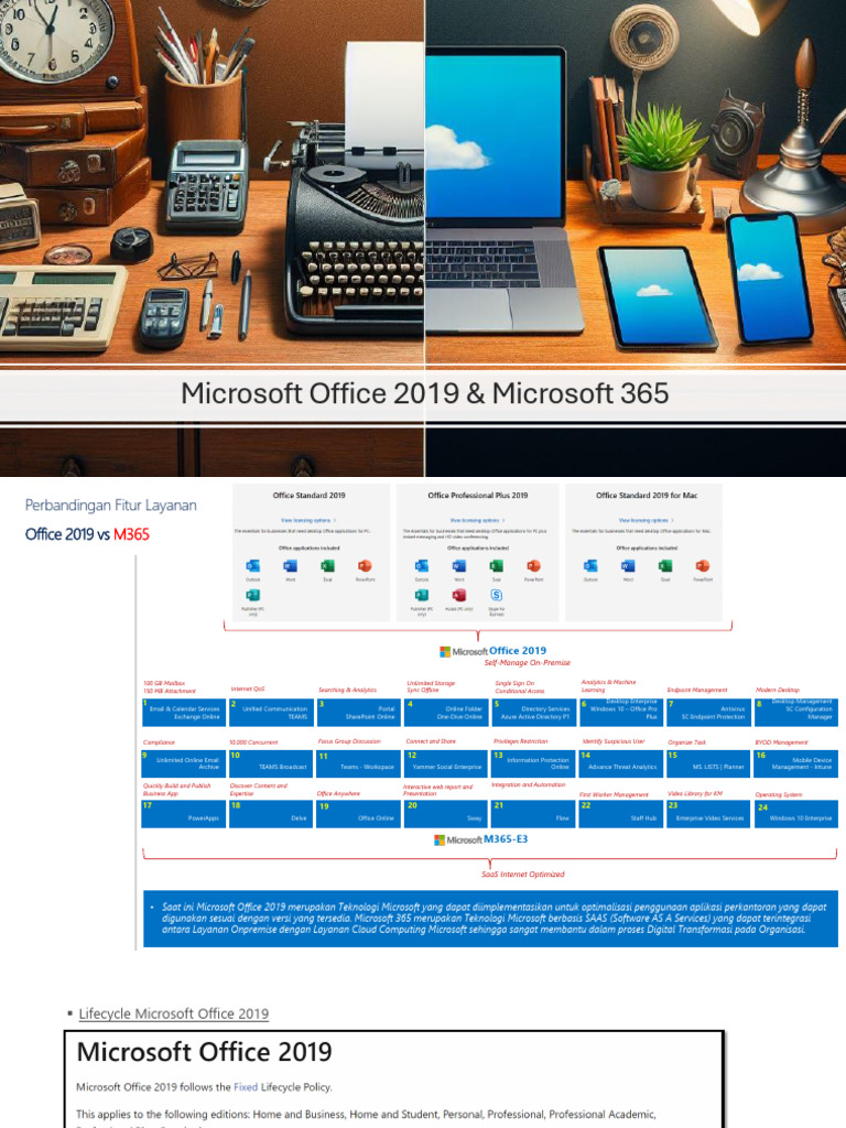 Office 2019 & M365 | PDF | Online And Offline | Microsoft Office