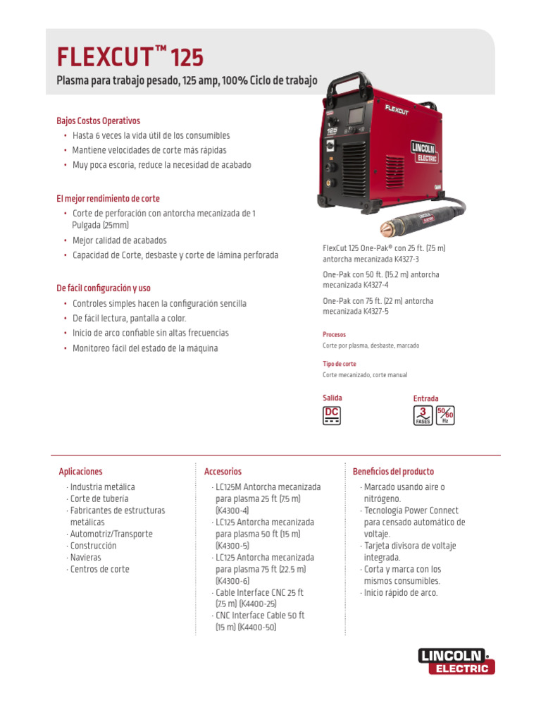 Flexcut 125 Español | PDF