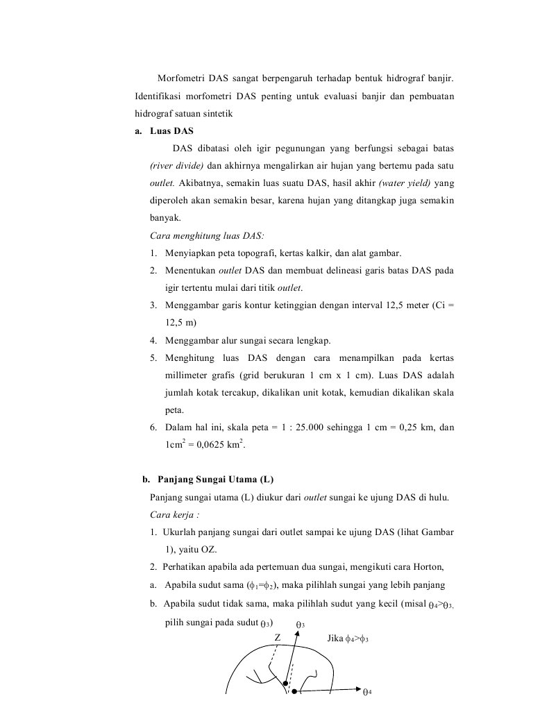 Metode - Morfometri DAS | PDF
