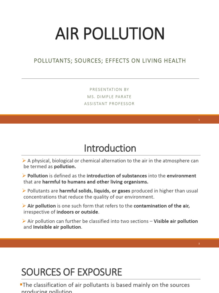 Air Pollution | PDF | Air Pollution | Particulates