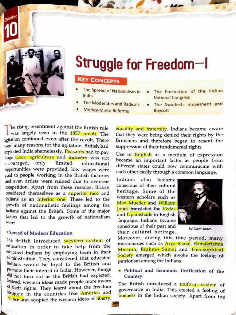Rise of Nationalism in India | PDF | British Raj | Indian Independence ...