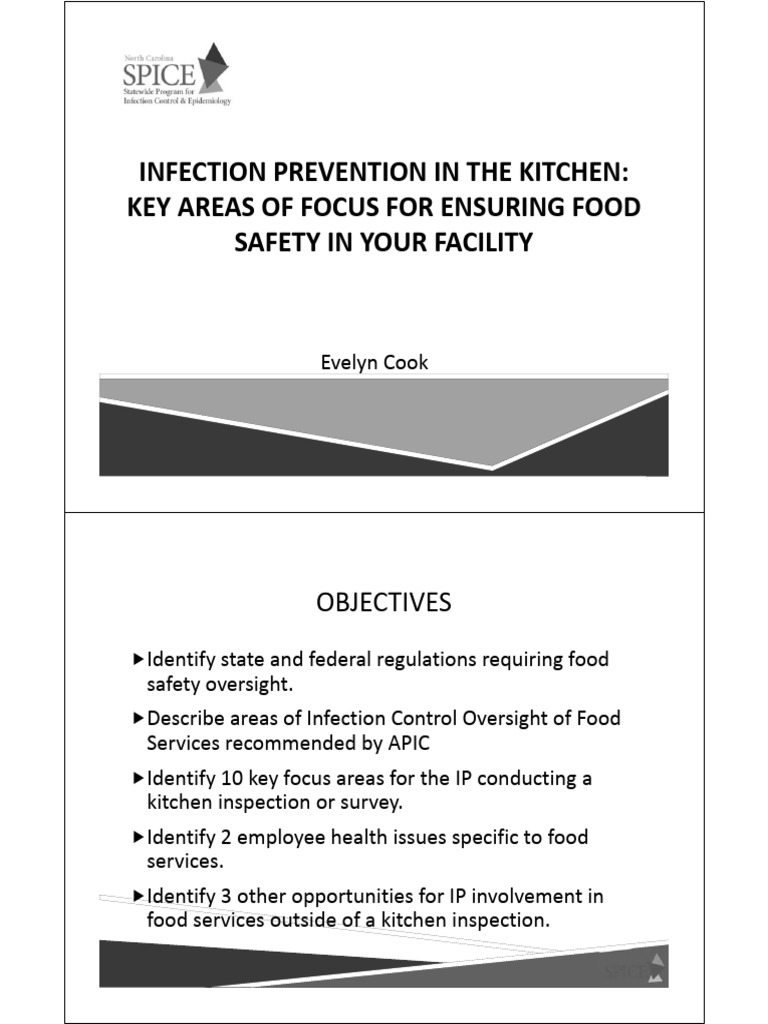 Infection Prevention in The Kitchen 1632082867 | Download Free PDF ...