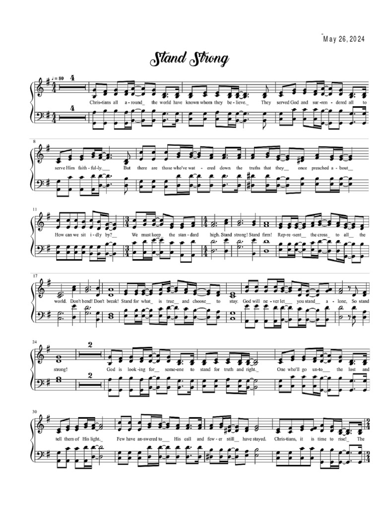 Stand Strong | PDF