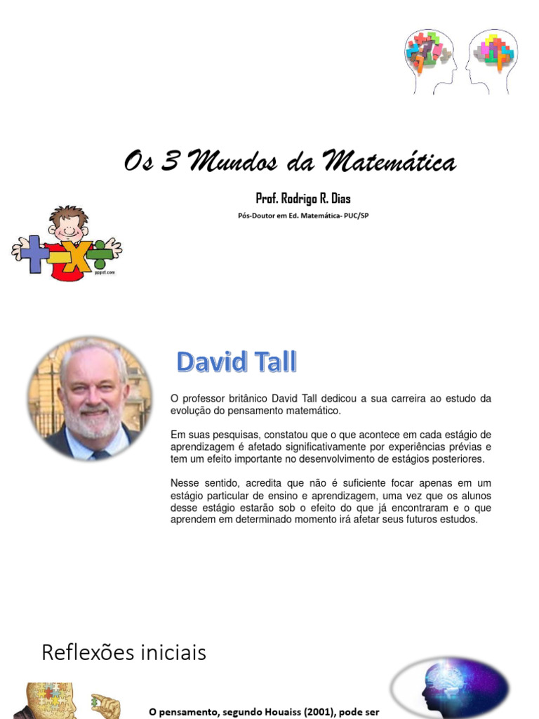 Os 3 Mundos Da Matemática | PDF | Pensamento | Matemática