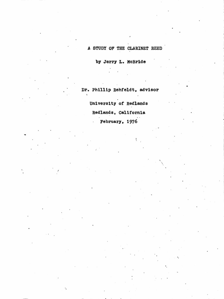 McBride Thesis 2 | PDF | Blade