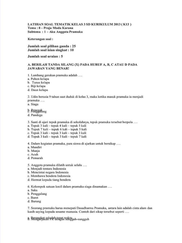 PDF PH Kelas 3 Tema 8 Subtema 1 - Compress | PDF