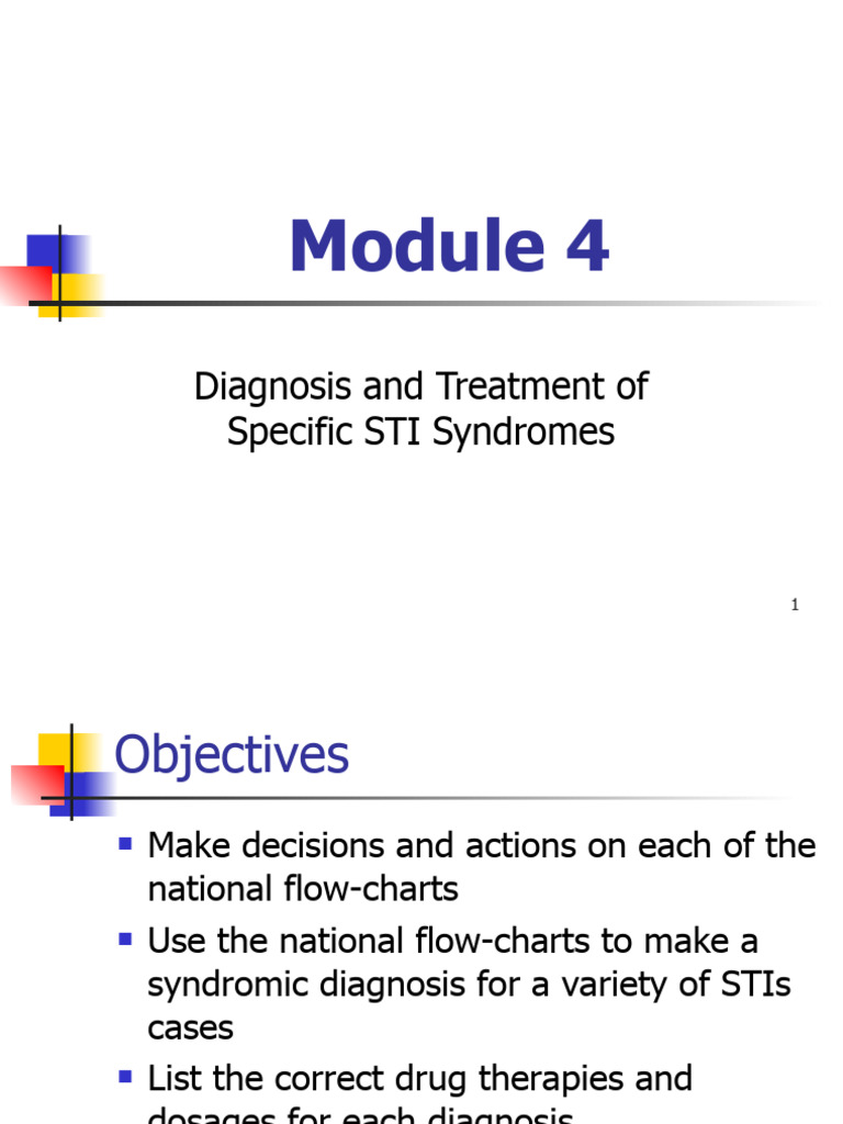 STT-Module 4 | PDF | Male Genital Disorders | Epidemiology