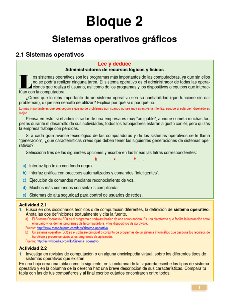 Respuestas L1B2 | PDF | Sistema operativo | Archivo de computadora