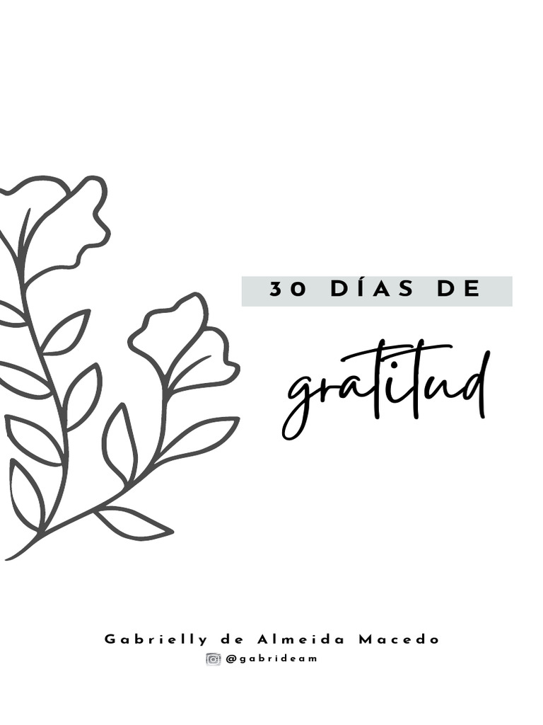 Gratitud y Reflexiones Diarias | PDF | Gratitud | Amor