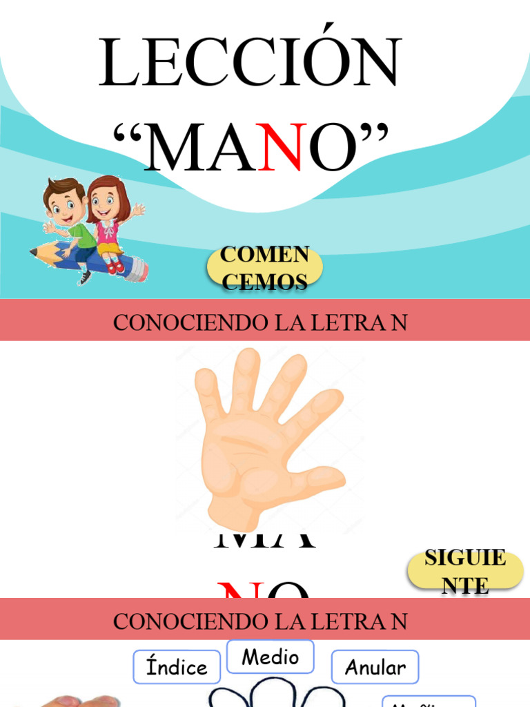 3 Lección Mano | PDF