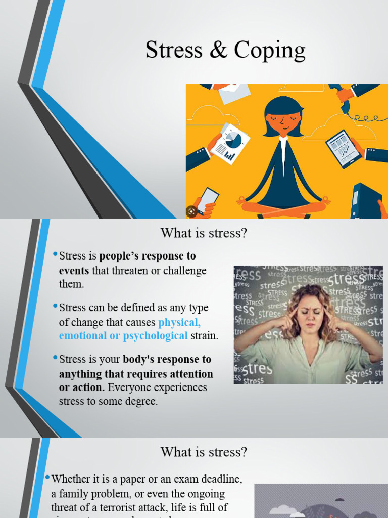 Stress& Coping (UPdated) MRO | PDF | Stress (Biology) | Social Support