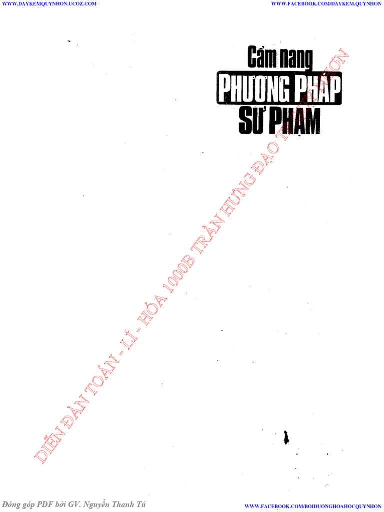 Cam Nang Phuong Phap Su Pham P1 | PDF